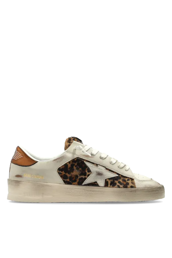 GOLDEN GOOSE Stardan Con Collarino E Passalacci’ Sports Shoes - Cream