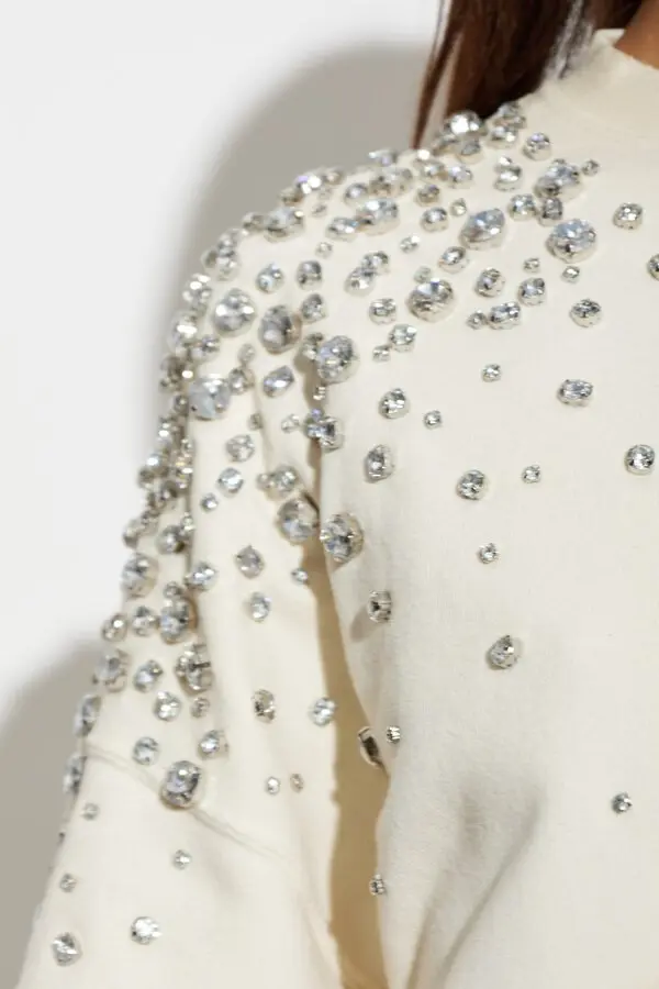 GOLDEN GOOSE Embellished Crewneck Sweatshirt