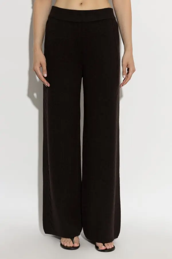 LISA YANG Olanda' Cashmere Wide Leg Trousers