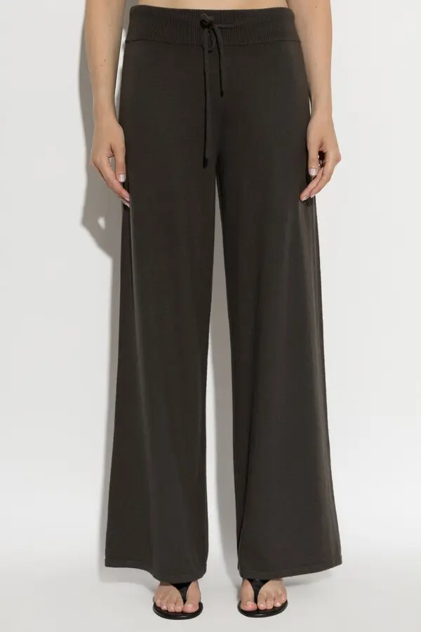 LISA YANG Sofi' Cashmere Wide Leg Trousers