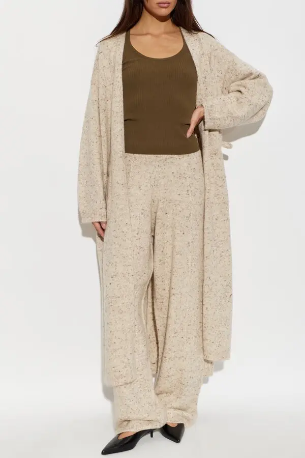 Fabiana Filippi Long Cardigan With Lurex Thread