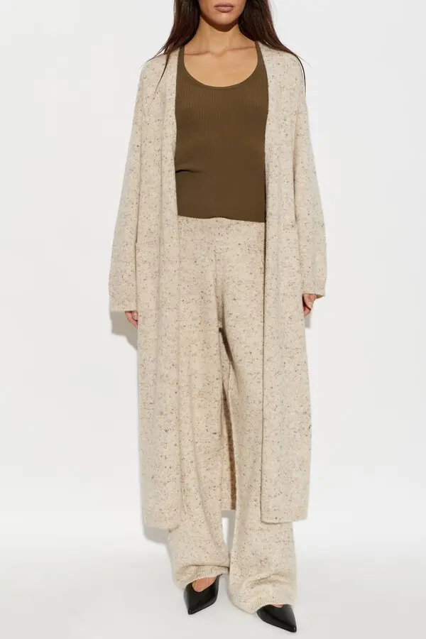 Fabiana Filippi Long Cardigan With Lurex Thread