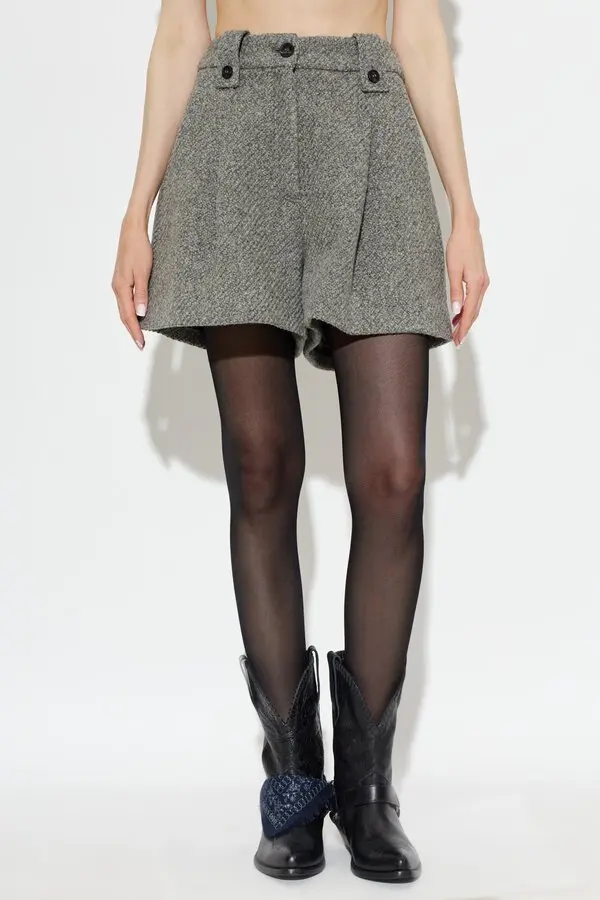 GOLDEN GOOSE Wool Shorts