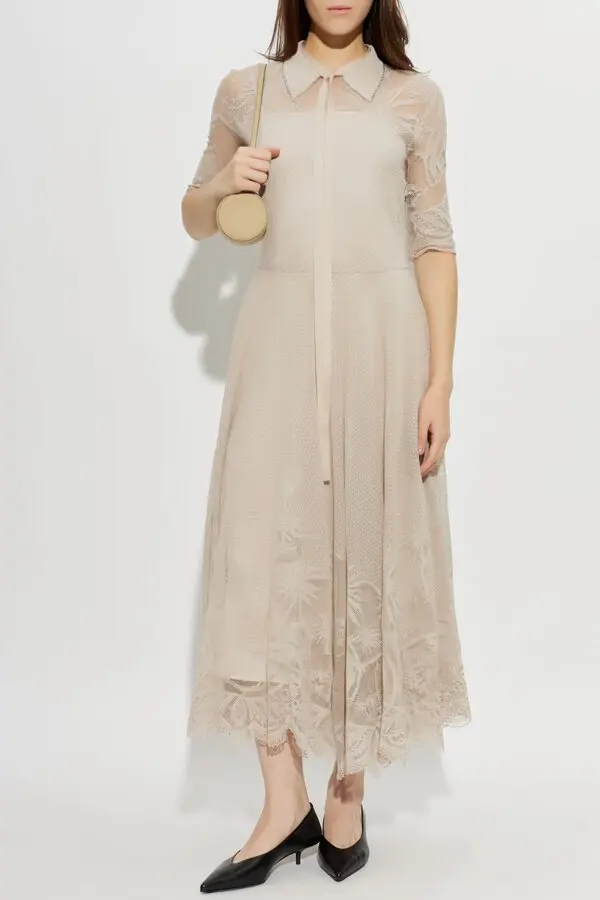 Fabiana Filippi Lace Midi Dress
