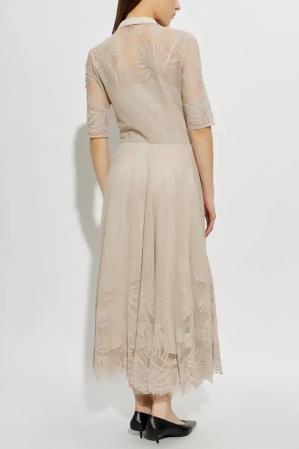 Fabiana Filippi Lace Midi Dress