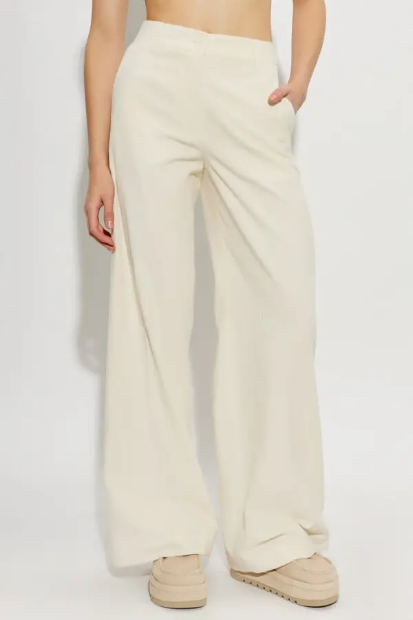 Paul & Shark Corduroy Wide Leg Trousers