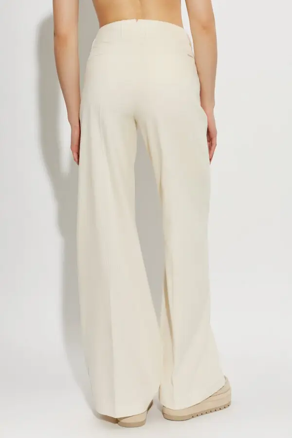 Paul & Shark Corduroy Wide Leg Trousers