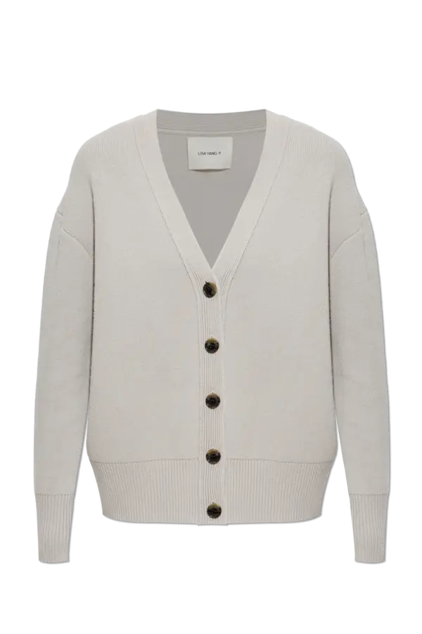 LISA YANG Cashmere Cardigan ‘amery - Grey