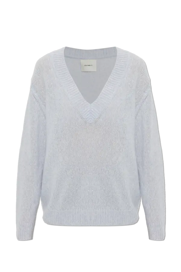 LISA YANG Cashmere Sweater ‘leona - Blue