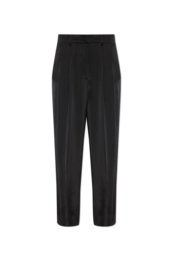 Michael Kors Satin Trousers With Pleats