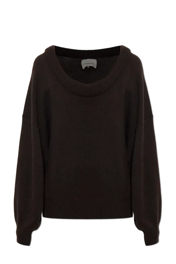 LISA YANG Cashmere Sweater ‘doria - Brown