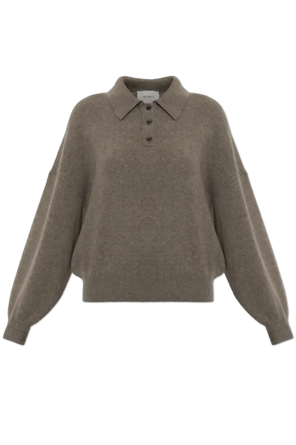 LISA YANG Etta’ Cashmere Polo - Brown