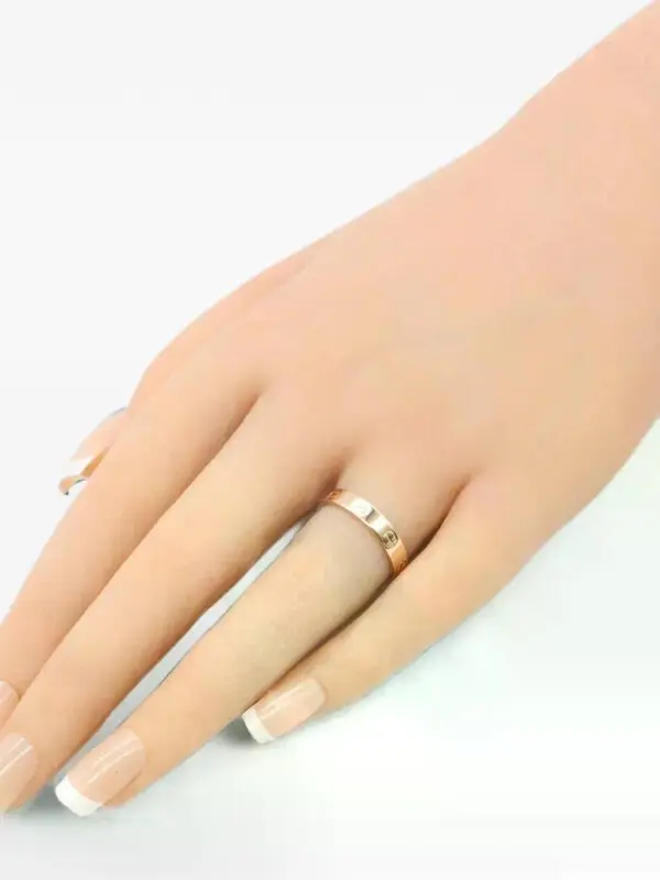 Cartier 2010s Mini Love Ring - Pink