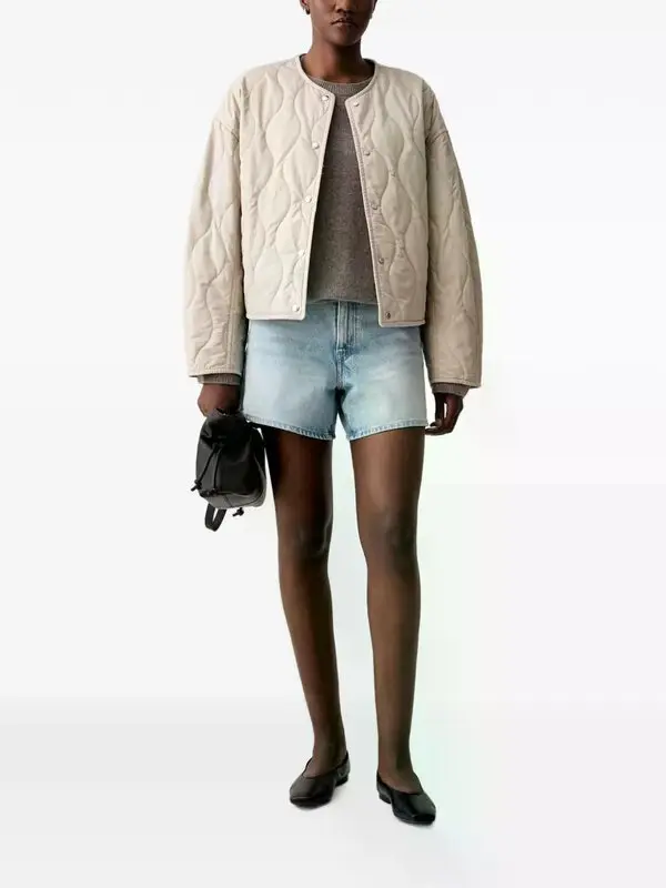 LEVI'S Cinch Logo-patch Denim Shorts
