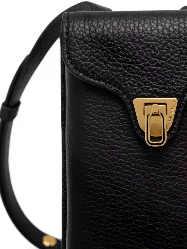COCCINELLE Grainy Leather Phone Case