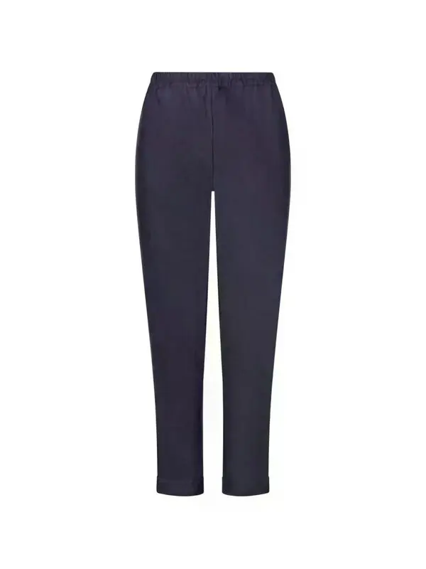 BETTY BARCLAY Pleated Tapered Leg Trousers With Turn-up Cuffs