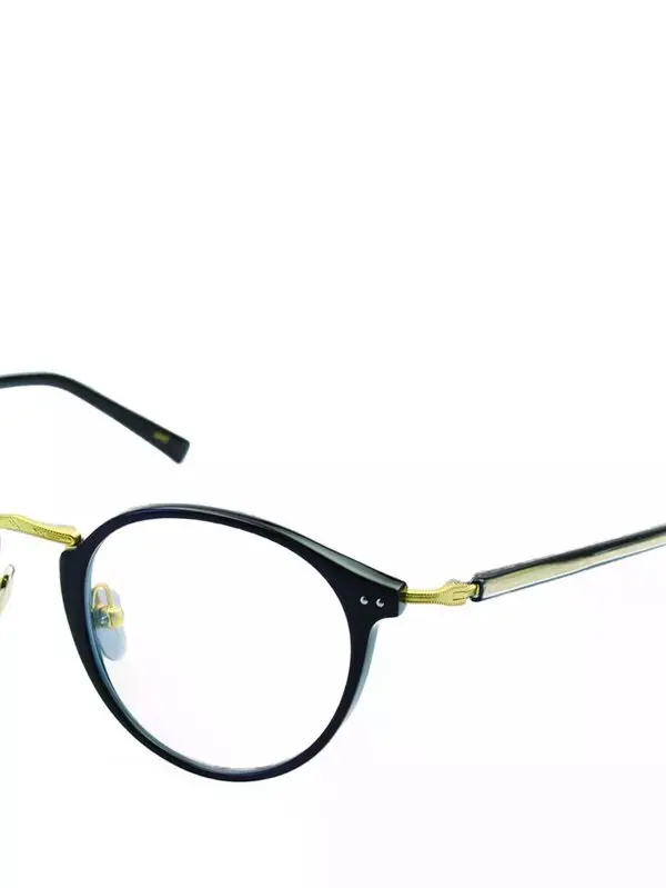 MASUNAGA Round Frame Eyeglasses