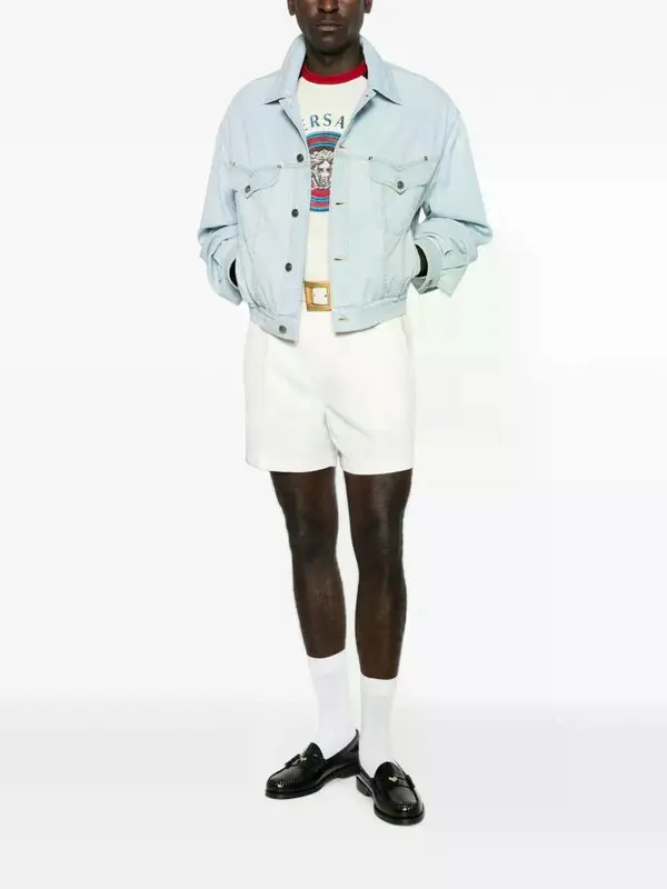 Versace Elasticated-waist Jacket