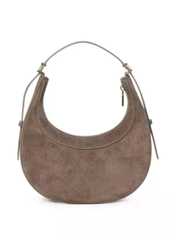 COCCINELLE Mini Whisper Suede Crescent Tote Bag