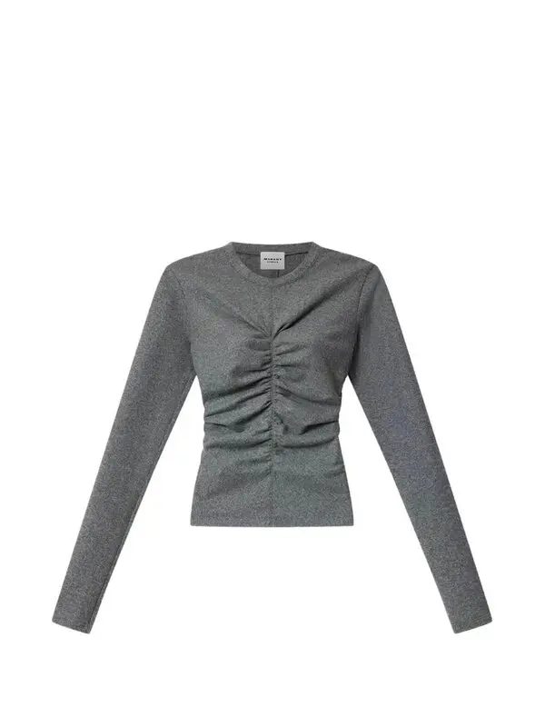MARANT ETOILE Ruched Long-sleeve Top