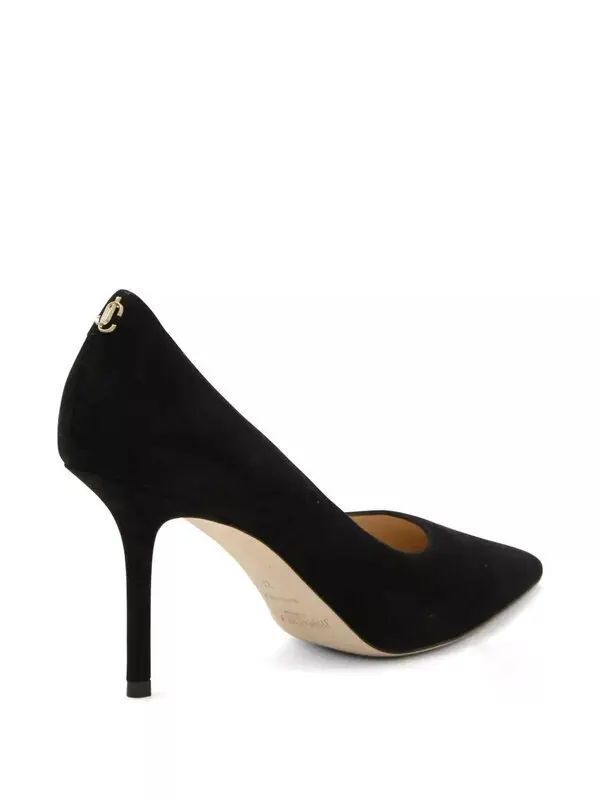 JIMMY CHOO Pointed-toe Logo Pumps