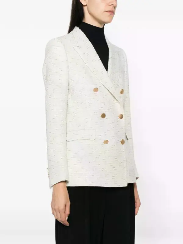 Tagliatore Double-breasted Tweed Jacket