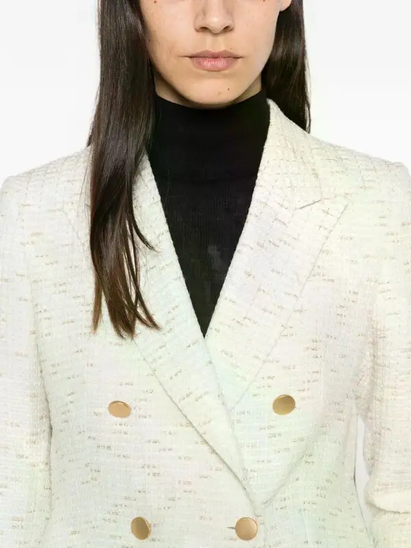Tagliatore Double-breasted Tweed Jacket