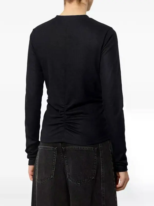 MARANT ETOILE Ruched Jersey Top