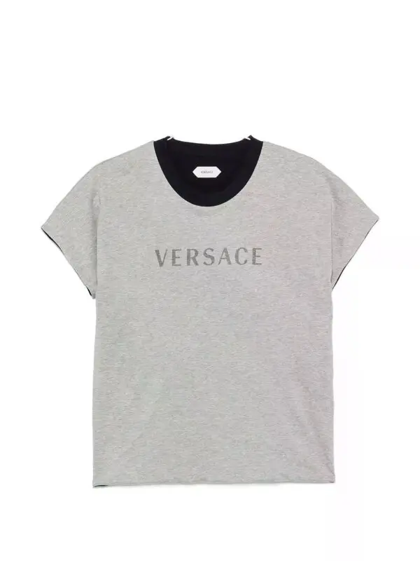 Versace Logo-print Reversible T-shirt