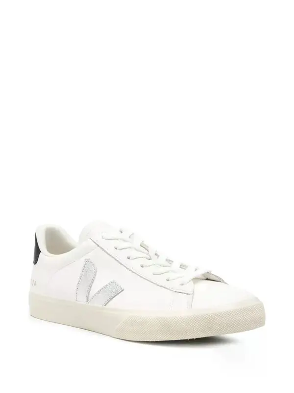 VEJA Campo Logo-patch Sneakers - White
