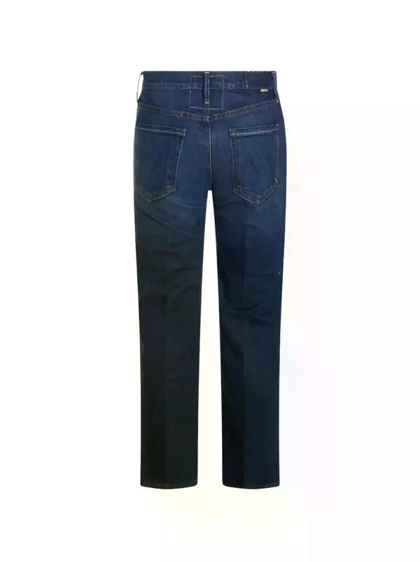 MOTHER Faded-effect Straight-leg Jeans