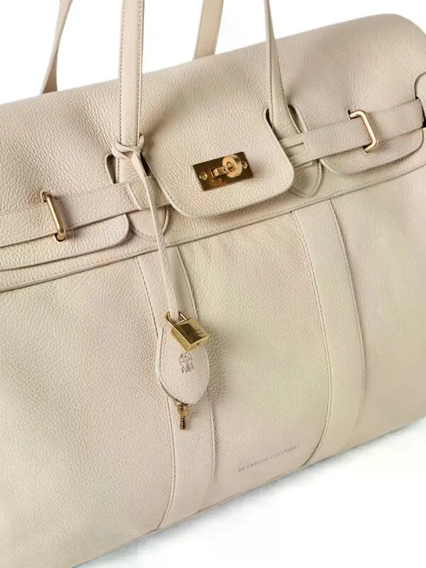 Brunello Cucinelli Deerskin Explorer Travel Bag