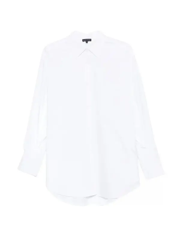 Emporio Armani Cotton Poplin Shirt