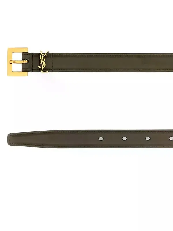 Saint Laurent Logo-lettering Belt