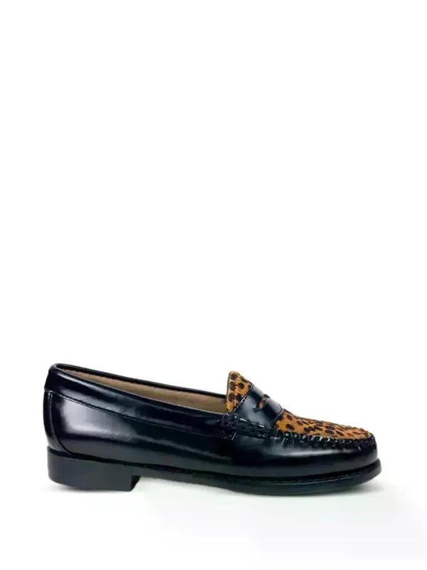 G.H.BASS Weejun Leopard-print Loafers