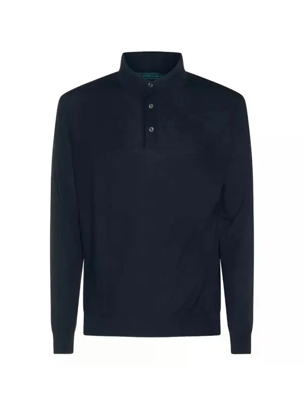Kiton Button-up Polo Shirt