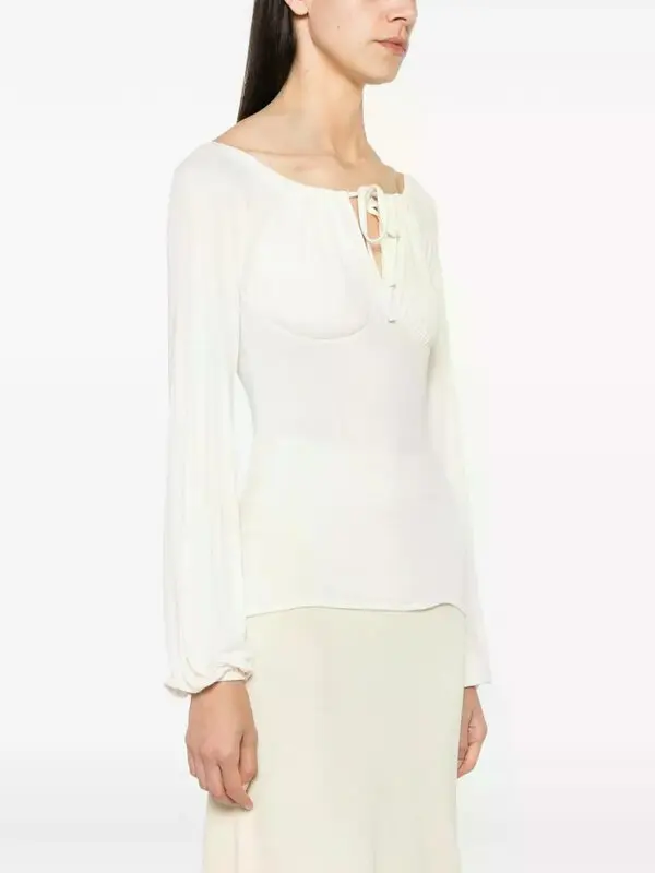 AYA MUSE Elya Tie-fastening Blouse