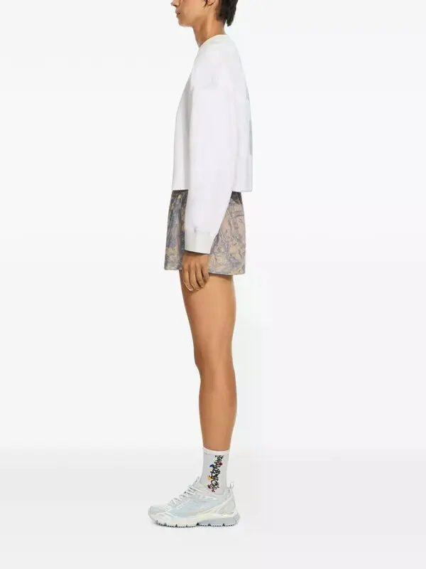 Off-White City Nature Arrow Cropped Crewneck