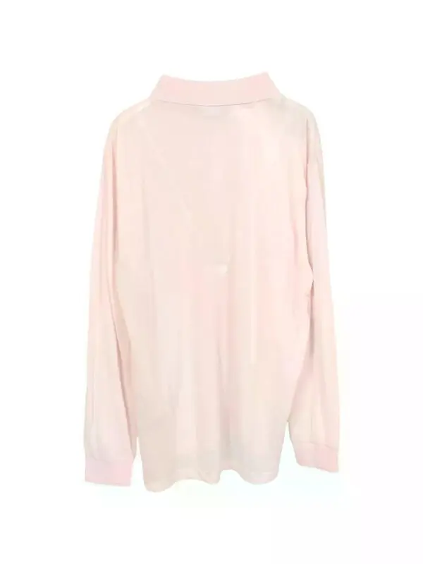 Dior 2010s Logo-embroidered Polo Shirt - Pink