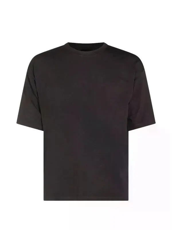 THOM KROM Crewneck Short-sleeved T-shirt - Brown