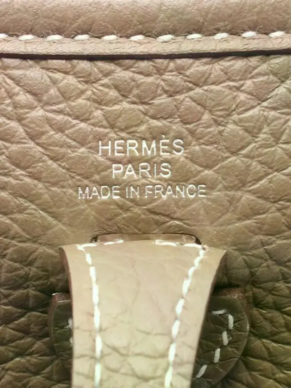 Hermès Clemence Evelyne Bag - Brown