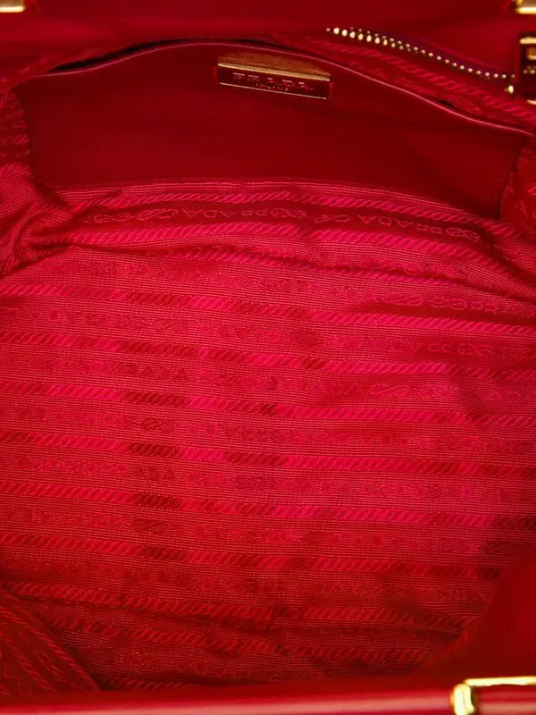 Prada 2010-2026 Tessuto Gaufre Frame Satchel