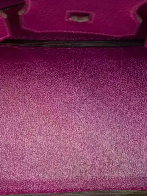 Hermès 2011 Togo Birkin Retourne 35 Handbag - Purple
