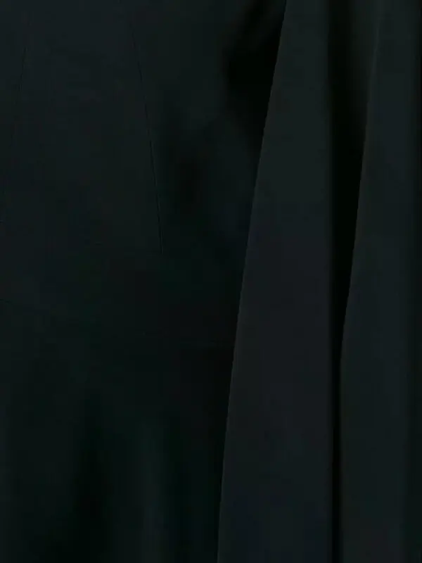 Alexander McQueen Flared Cape Dress