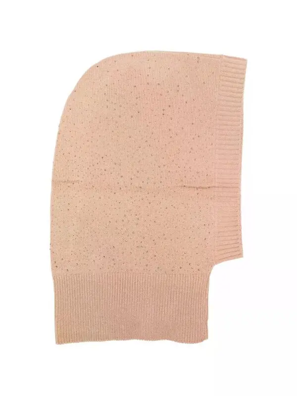 Max Mara Crystal-embellished Balaclava