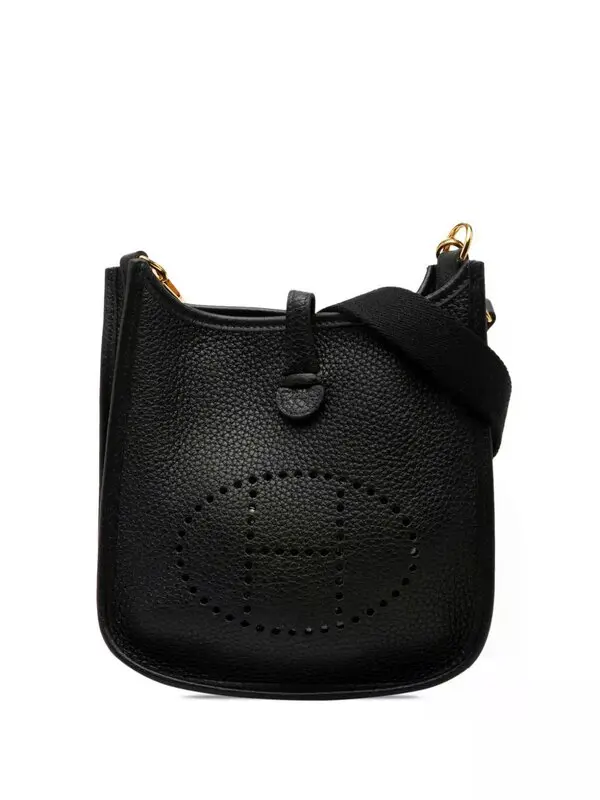 Hermès 2020 Clemence Evelyne I 16 Amazone Crossbody Bag - Black
