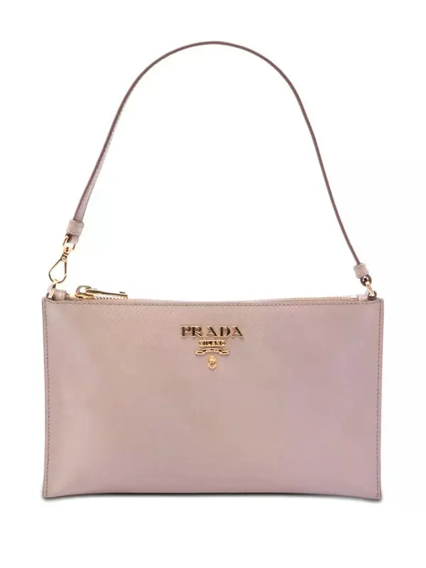 Prada Saffiano Lux Pochette Shoulder Bag