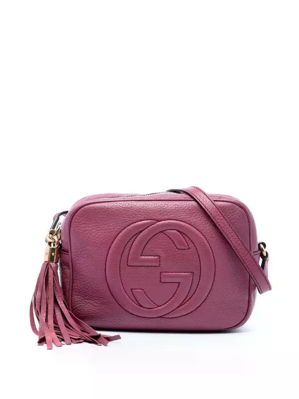 Gucci 2016-2026 Leather Soho Disco Crossbody Bag - Purple