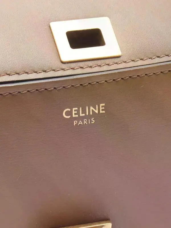 Celine 2010-2026 Small Calfskin Classic Box Crossbody Bag