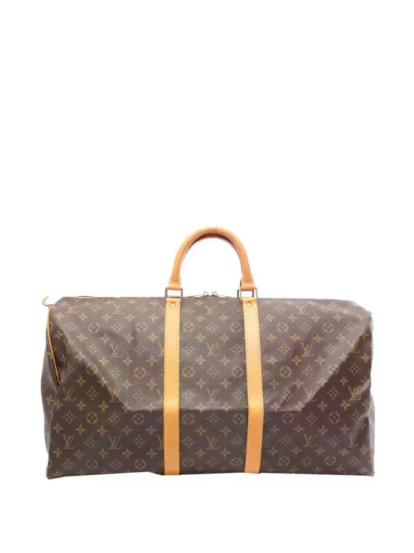 LOUIS VUITTON 1996 Monogram Keepall 55 Travel Bag